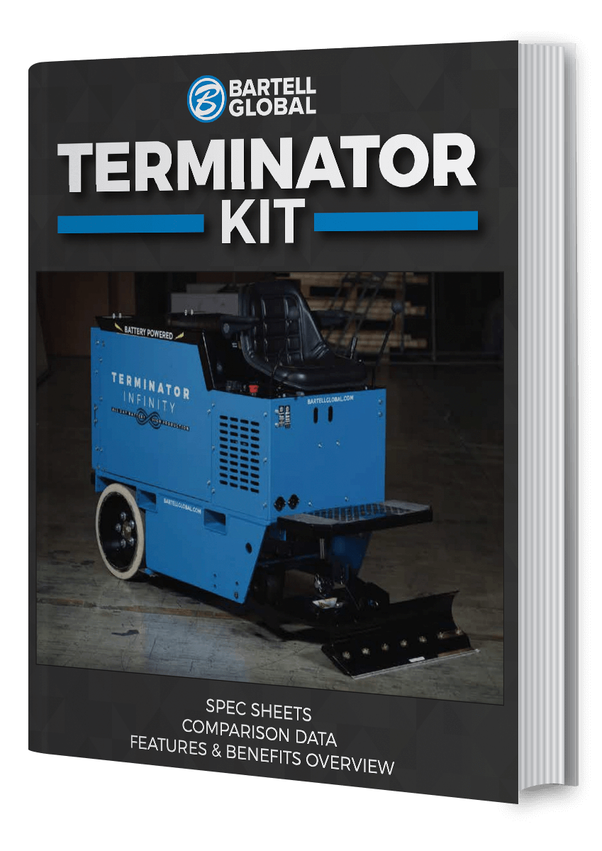 Terminator Ride on Floor Scraper Kit - Bartell Global – International